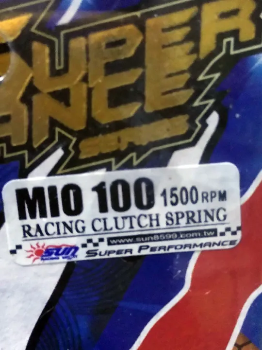 Sun Racing Clutch Spring 1500rpm for Mio 100 | Lazada PH