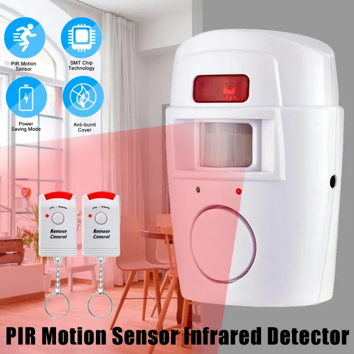 Detector Alarm Remote infrared alarm Wireless Security System Motion IR ...