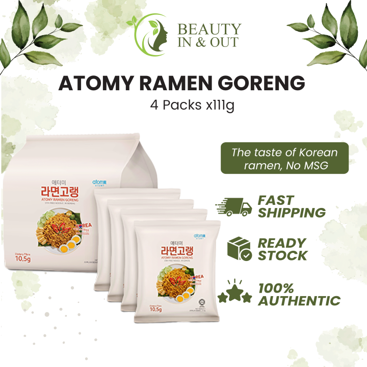 Atomy Ramen Goreng (4 Packs x111g) | Lazada
