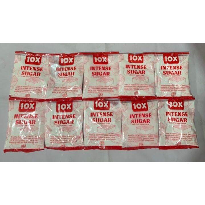 inJoy 10X Intense Sugar 200g (10pcs) | Lazada PH