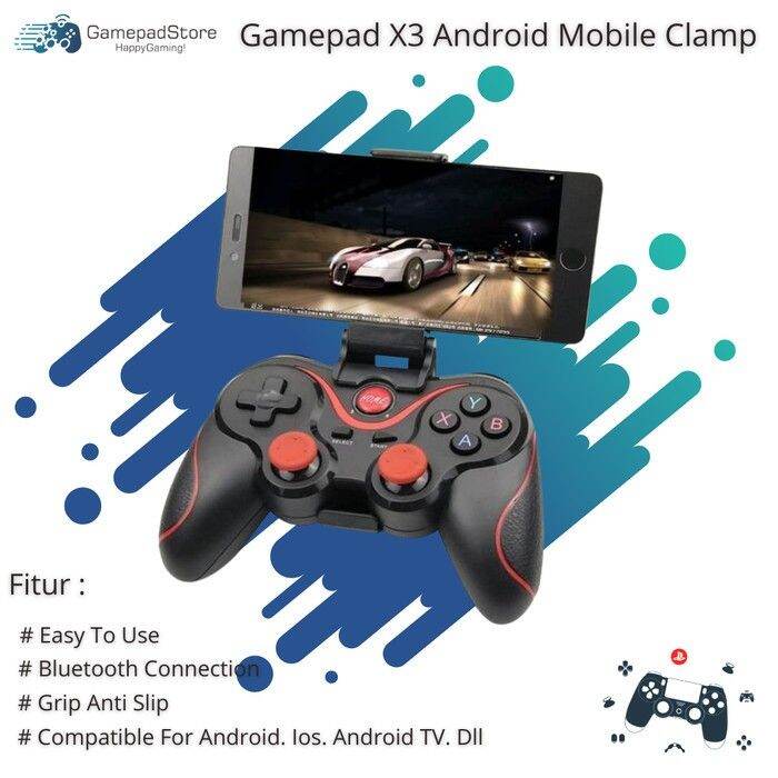 Gamepad Bluetooth Controller Android Tv Terios T3 Lazada Indonesia