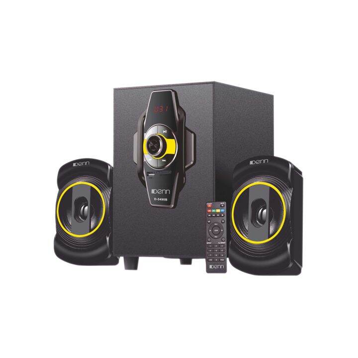 DENN D-5490B 2.1 PC Audio with Bluetooth | Lazada