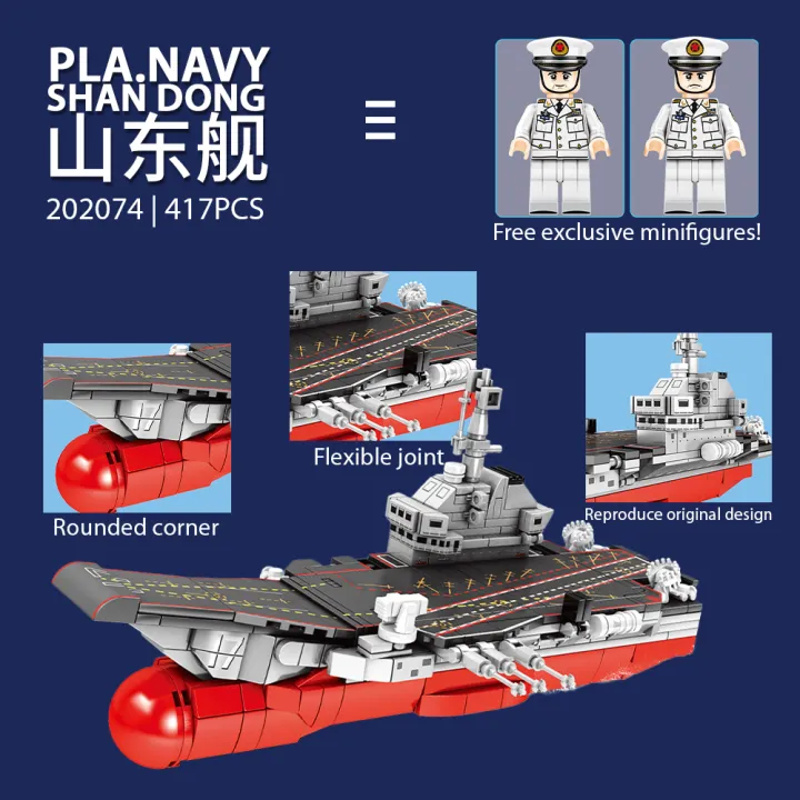 Sembo Block 202072 / 202073 / 202074 / 202075 PLA Navy Series ...