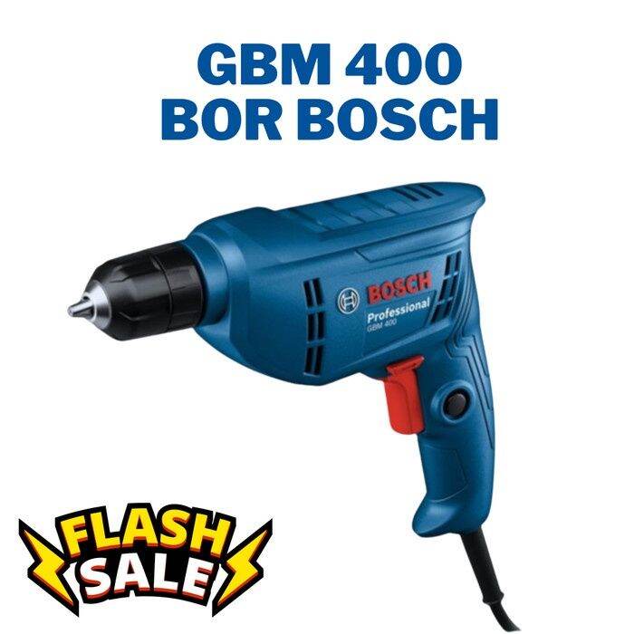 Mesin Bor 10 MM BOSCH GBM 400 350 Bor Kayu Besi Reversible Non Impact ...