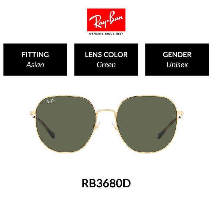 RAY-BAN - - RB3680D 001/71 -Sunglasses | Lazada.co.th