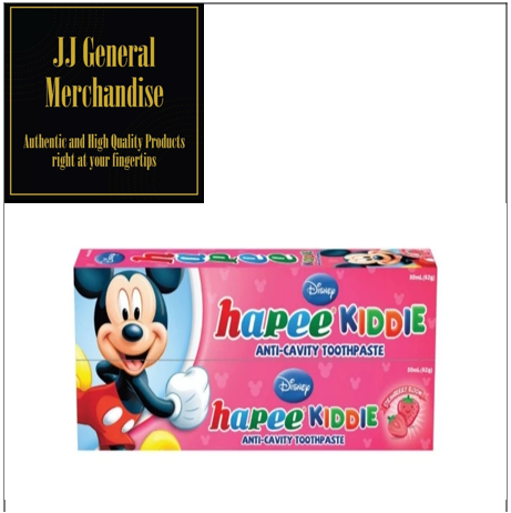 Hapee Kiddie Anti-Cavity ToothPaste Strawberry Bloom Flavor 50ml ...