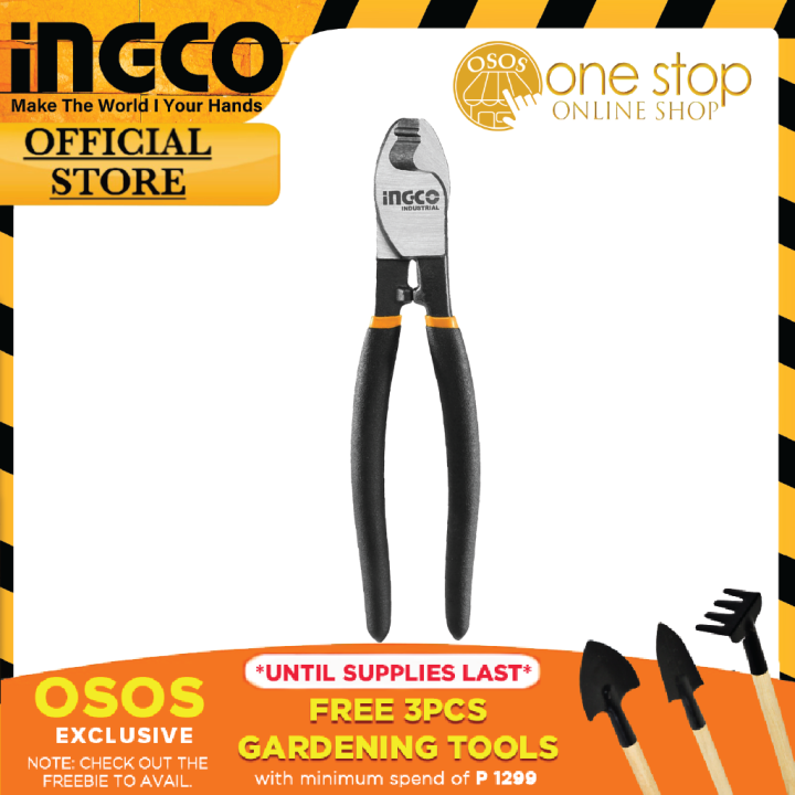 INGCO Original Heavy Duty Cable Cutter 6"/160mm HCCB0206 •OSOS• | Lazada PH