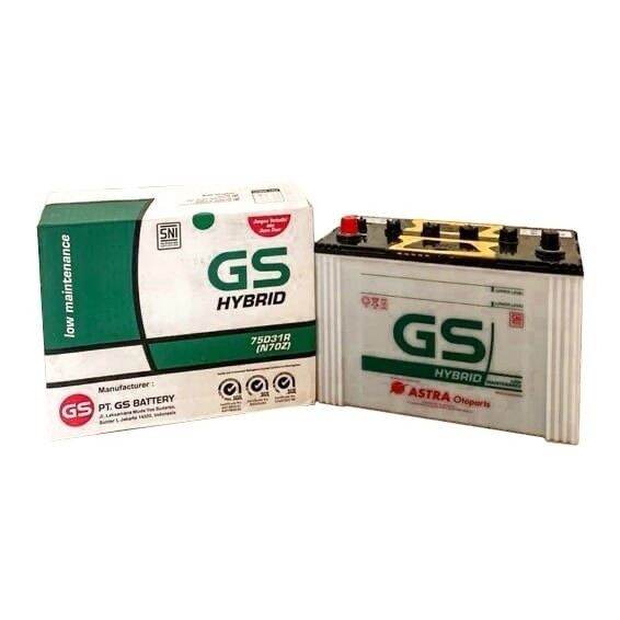 Aki GSHY-N70Z Aki Basah Astra Hybrid Elf95 L300 Nissan Cedric | Lazada Indonesia