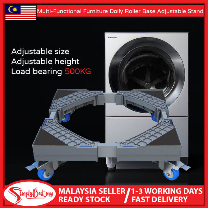 SIMPLYBEST Universal Mobile Base Fridge Stand Furniture Roller Base ...