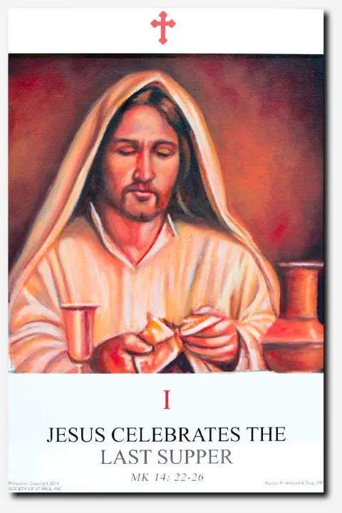 POSTER New Way of the Cross Paintings by Rev Fr Armand A Tangi SSP P4 ...