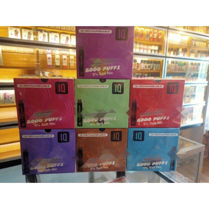 VAPE IQ 6000 Puff Disposable | Lazada PH