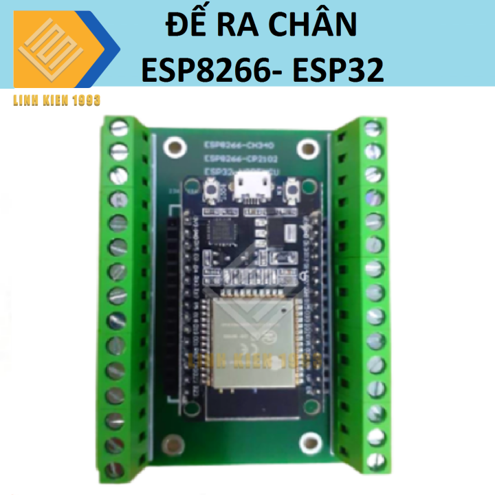 Đế ra chân esp8266 ch340 esp8266 cp2102 esp32 nodemcu | Lazada.vn