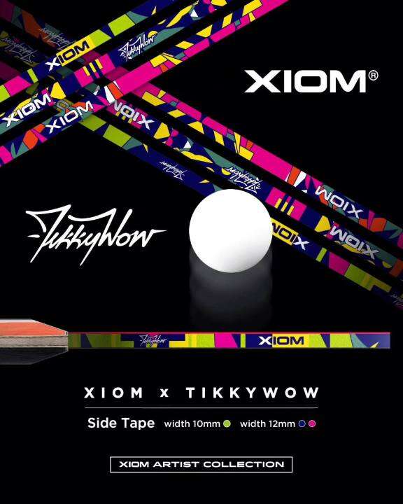 เทปติดไม้ปิงปอง XIOM EDGE TAPE TIKKYWOW 50cm | Lazada.co.th