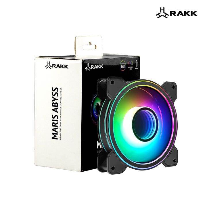 RAKK ABYSS 120mm 3in1 Cooling Fan |With Lightning Kit RGB| | Lazada PH