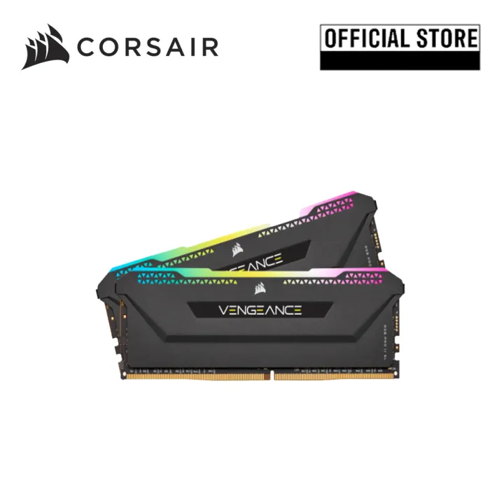 CORSAIR VENGEANCE RGB PRO SL 16GB (2x8GB) DDR4 DRAM 3200MHz C16 Memory ...