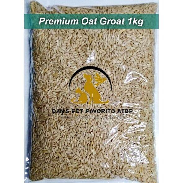 Premium Oat Groats Hulled & Stabilized for Animals (1 kilo repacked ...