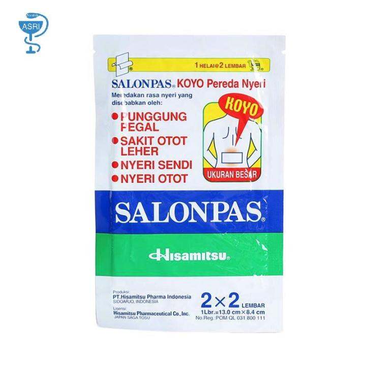 Salonpas Koyo [2 Lembar/ Size Large/Ukuran Besar] | Lazada Indonesia