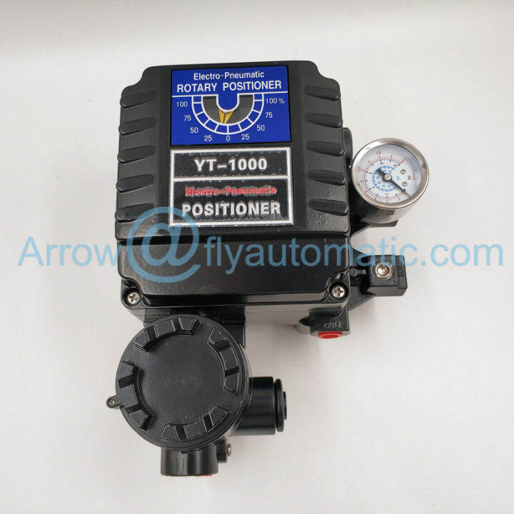 YT-1000R YT1000R 14" Port Young Tech YTC Rotary Valve Actuator Electro Pneumatic Positioner ...