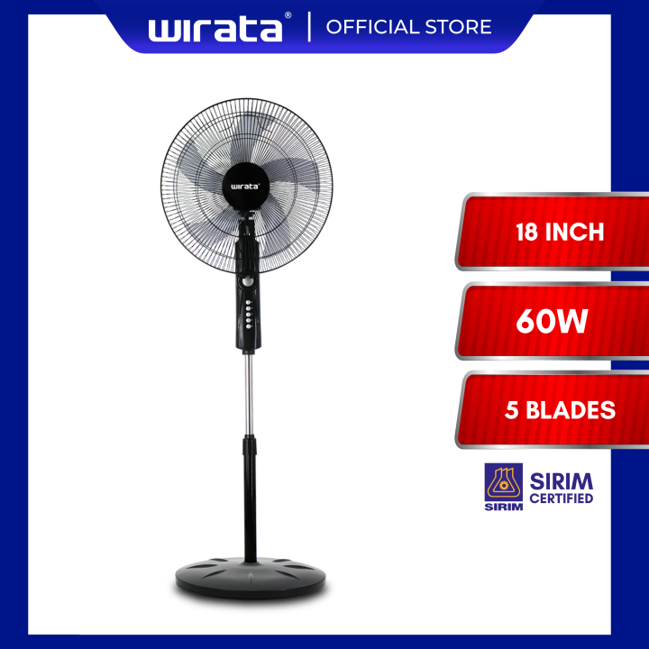 Wirata 18" Stand Fan Kipas Berdiri (SF-180A) | Lazada