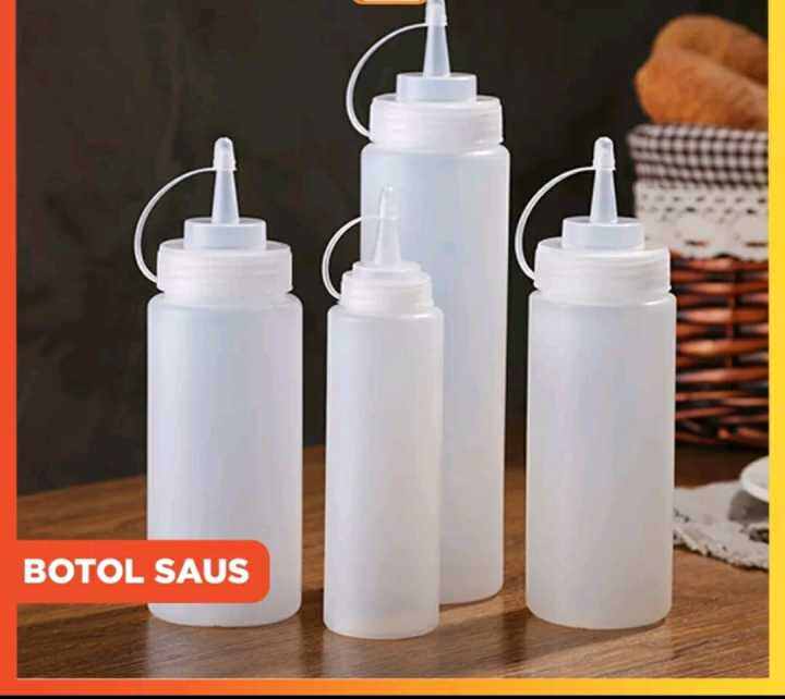 Botol Saus / Botol Sauce Mayonaise / Botol Kecap / Botol Cuka | Lazada ...
