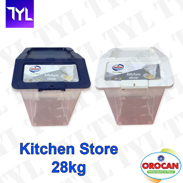 Orocan Cucina Uno Kitchen Store 28kg Rice Dispenser / Food Saver / Food ...
