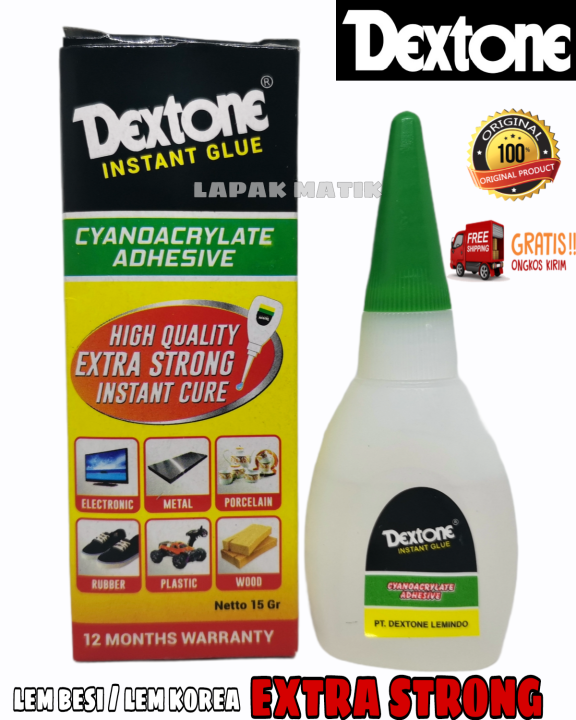Lem Korea/ Power Glue/ Lem Besi DEXTONE ORIGINAL | Lazada Indonesia