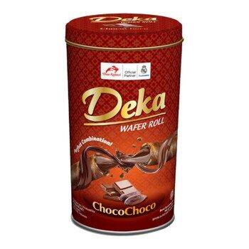 Wafer Roll Choco Choco Deka 360 gram kaleng putar merah, Wafer stick ...