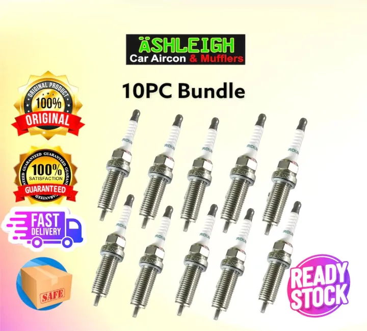 10PC Bundle Spark Plug Iridium Toyota Vios Dual VVTi 90919-01275 ...