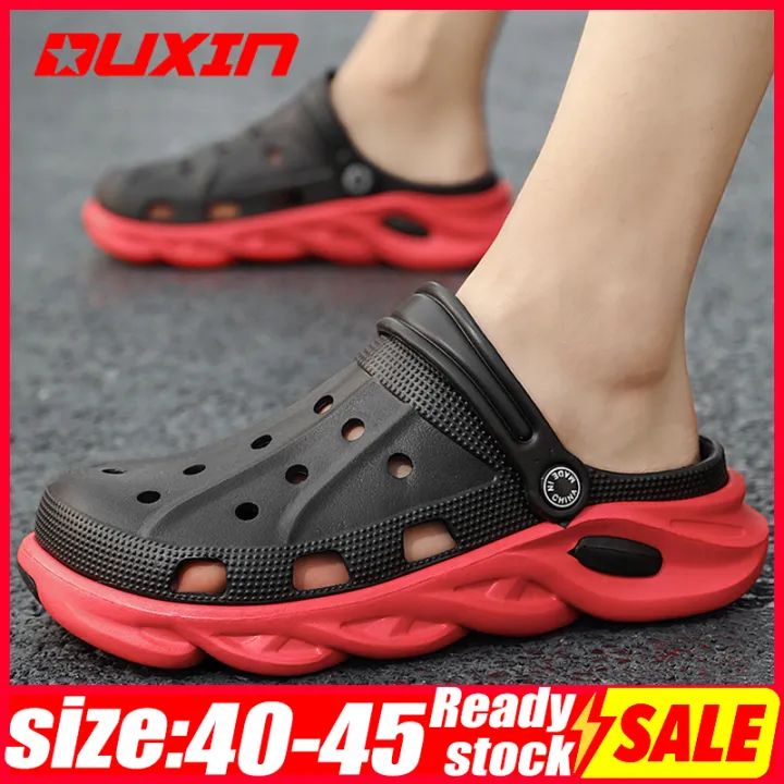 DUXIN 2022 ผู้ชายรองเท้าหลุมฤดูร้อนพักผ่อนกลางแจ้งชายหาดรองเท้าเยาวชน ...
