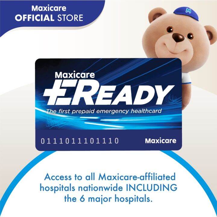 Maxicare EReady Platinum Prepaid Health Card HMO Emergency | Lazada PH