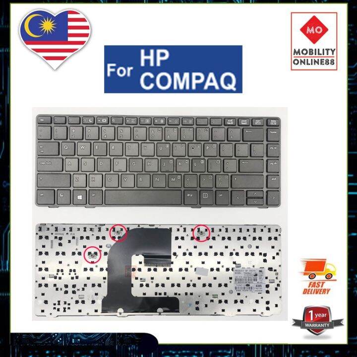 HP 8460P Laptop Keyboard | Lazada