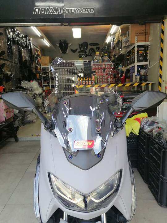 WINDSHIELD HIGH RISE ICON BRAND FOR NMAX V2 2020 NMAX V2.1 2021 | Lazada PH