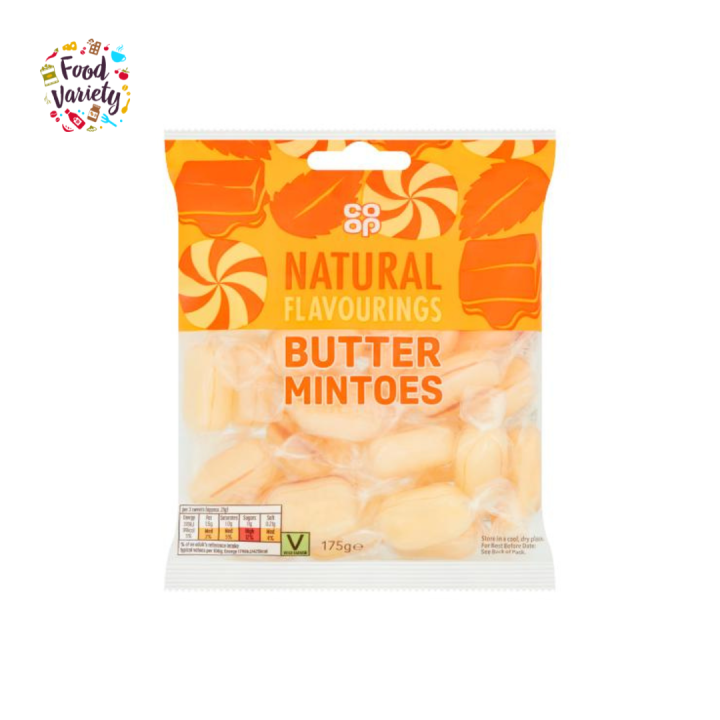 Co-op Natural Flavourings Butter Mintoes 175g โค ออฟ บัตเตอร์ มินโท รส ...