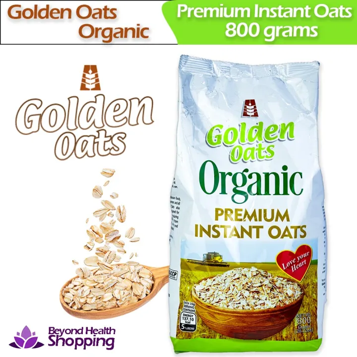 Golden Oats Organic Premium Instant Oats 800g | Lazada PH