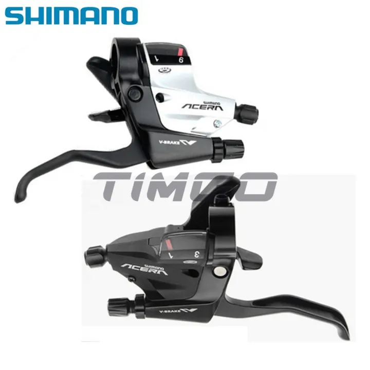 Shimano Acera ST-M390 3x9 Speed Shifter V-Brake Combo Lever Set with ...