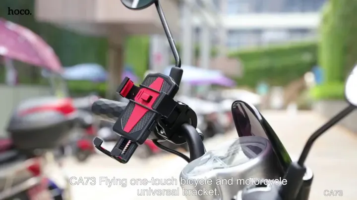 Hoco CA73 ที่ยึดมือถือสำหรับจักรน มอเตอร์ไซต์ แท่นยึดมอไซต์ Bike holder ...