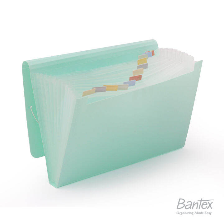 Bantex Expanding File Folio Cool Aqua 3601 76 | Lazada Indonesia