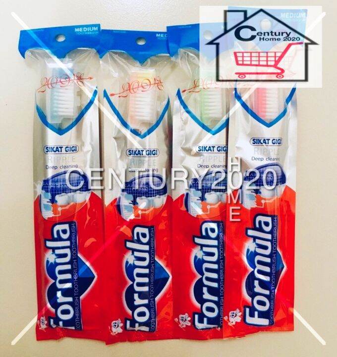 FORMULA Silver Toothbrush Multi-Care Anti-Bacterial Toothbrush | Lazada