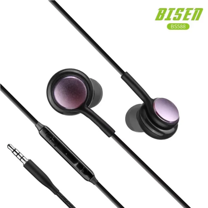 BISEN BS-588 original earphone Comfortable to the ears,painless to wear ...