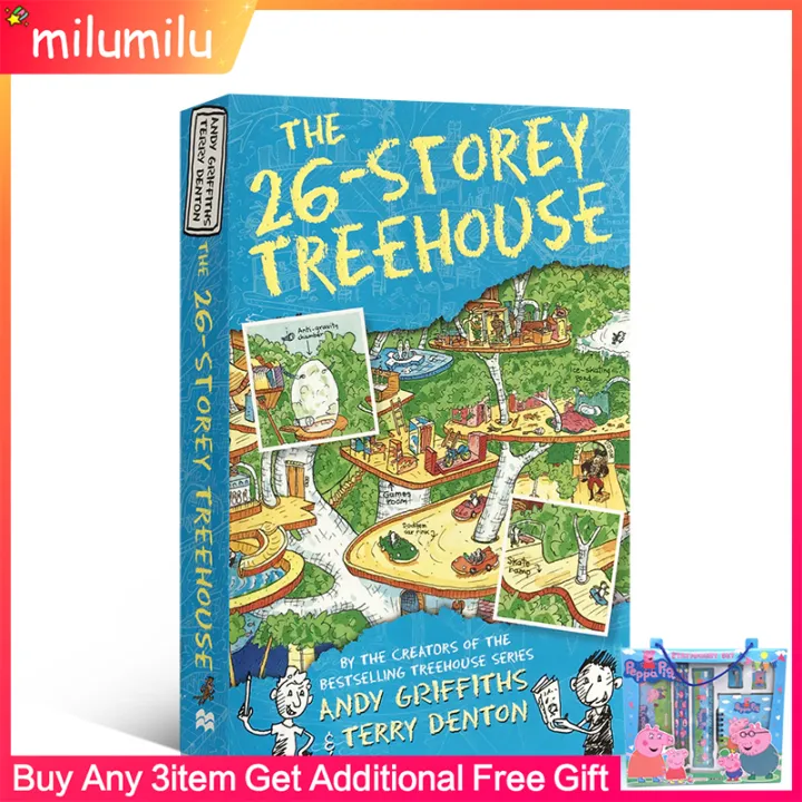 Original Children Popular Comic Books The 26-Storey Treehouse English ...