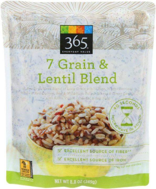 365 Everyday Value, 7 Grain & Lentil Blend, 8.8 oz | Lazada PH