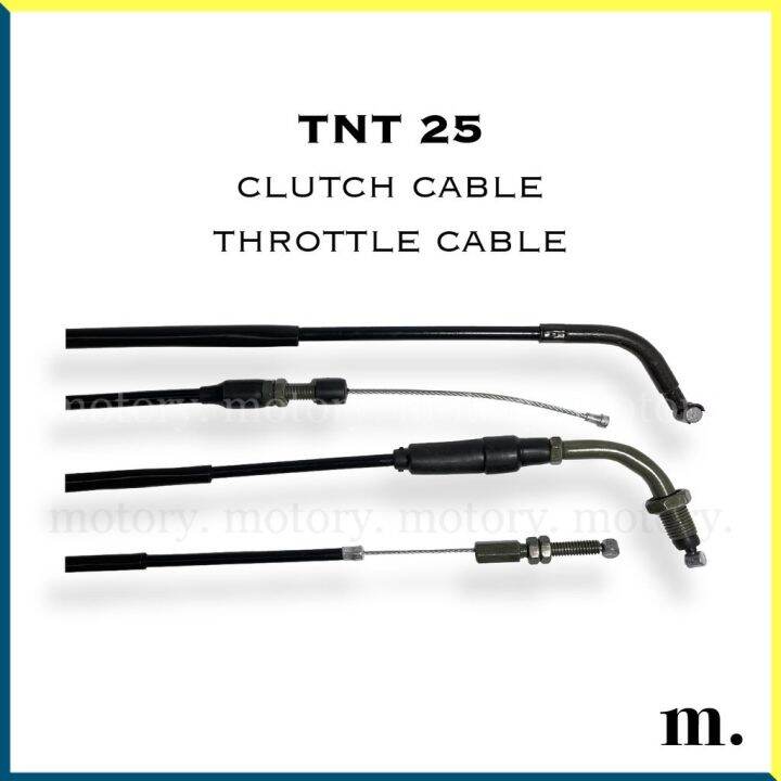 BENELLI TNT25 - CLUTCH CABLE / THROTTLE CABLE | Lazada