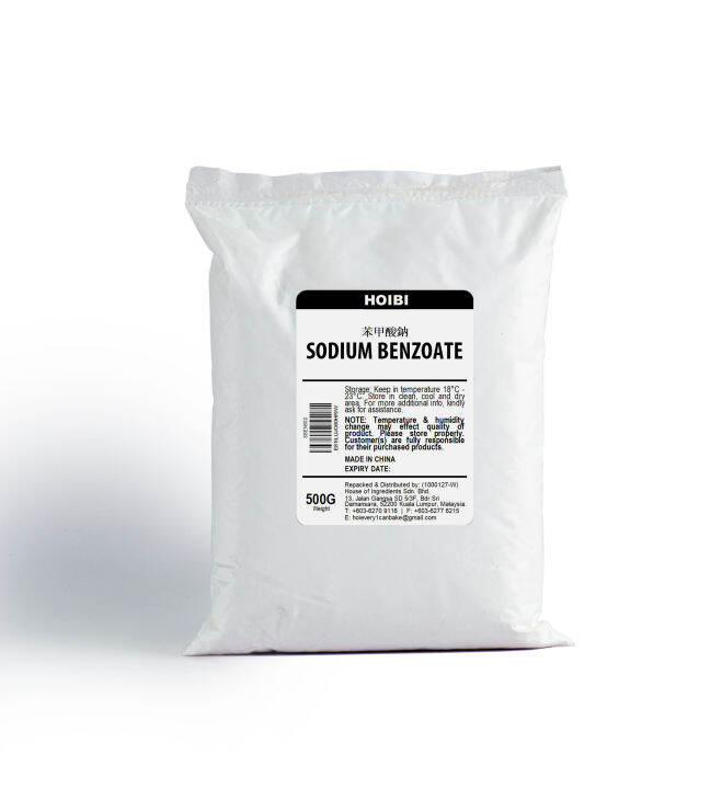 HOI Baker&Chef Sodium Benzoate 500G| Natrium Benzoat | Lazada