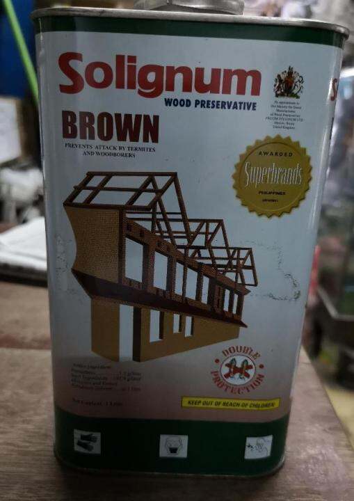 Solignum Brown Wood Preservative 1 liter | Lazada PH