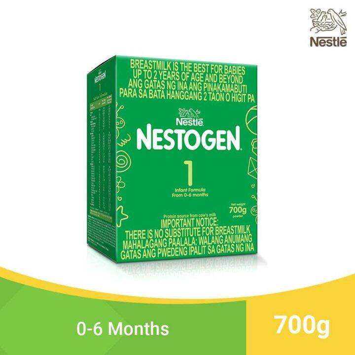 【COD】 Nestogen 1 Infant Formula For Children 0-6 Months 700g | Lazada PH