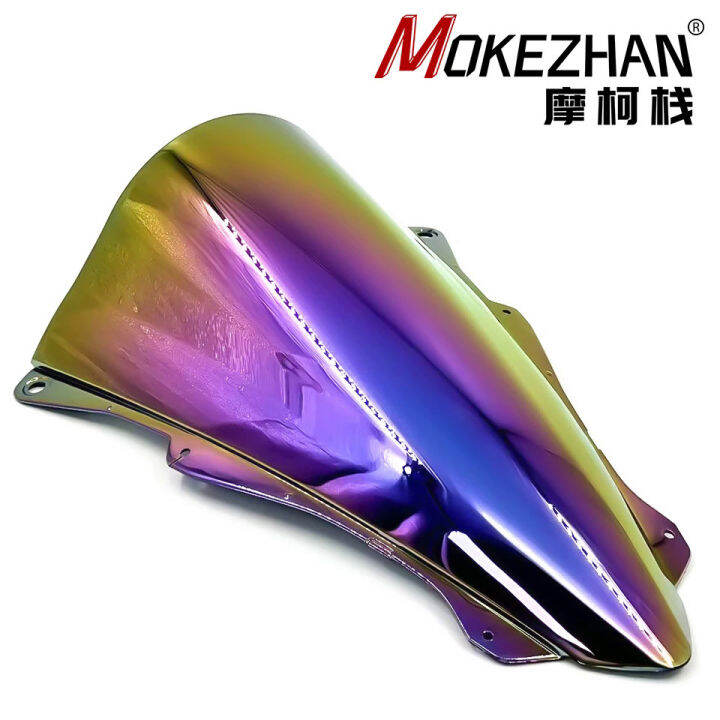 NEW Colors Double Bubble Viser Windshield For Kawasaki Ninja ZX-4RR ...