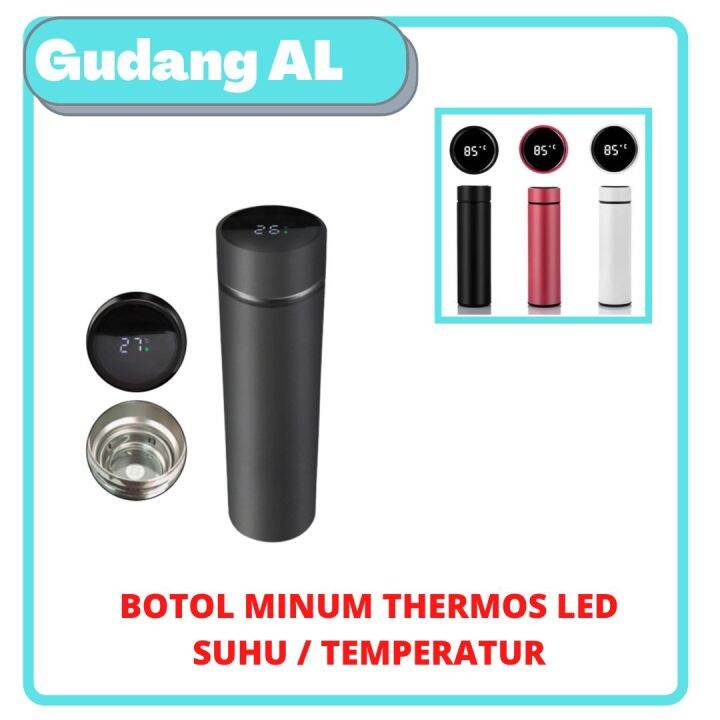 Termos botol minum Viral termos suhu temperatur LED botol termos ...