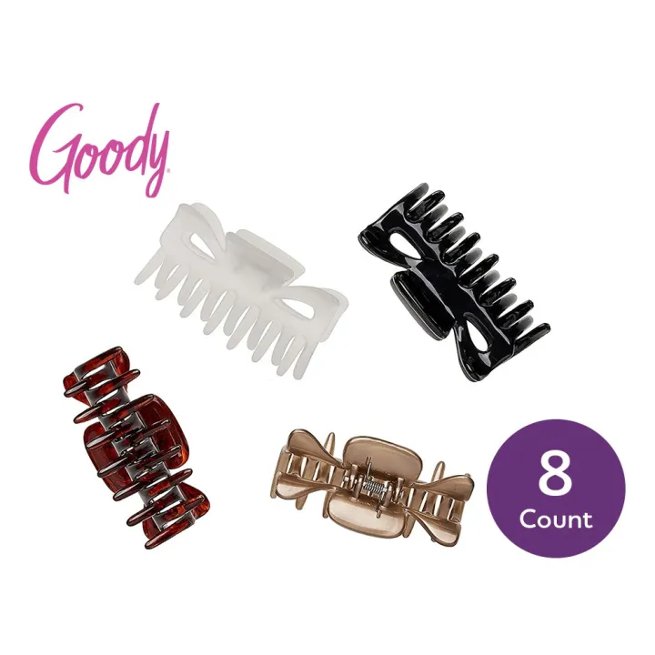 Limited-time offers Goody Classics Small Claw Hair Clips, 8ct | Lazada PH