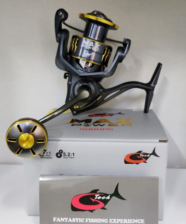 NEW 2023 GTECH MAX POWER SW SPINNING REEL | Lazada
