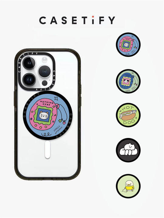CASETiFY Magsafe Phone Holder Cute Cartoon Puppy Duck for iPhone 15 14 ...